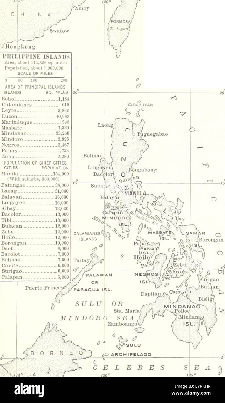 A map from 'The Rescue of Cuba', highlighting geographical features and ...