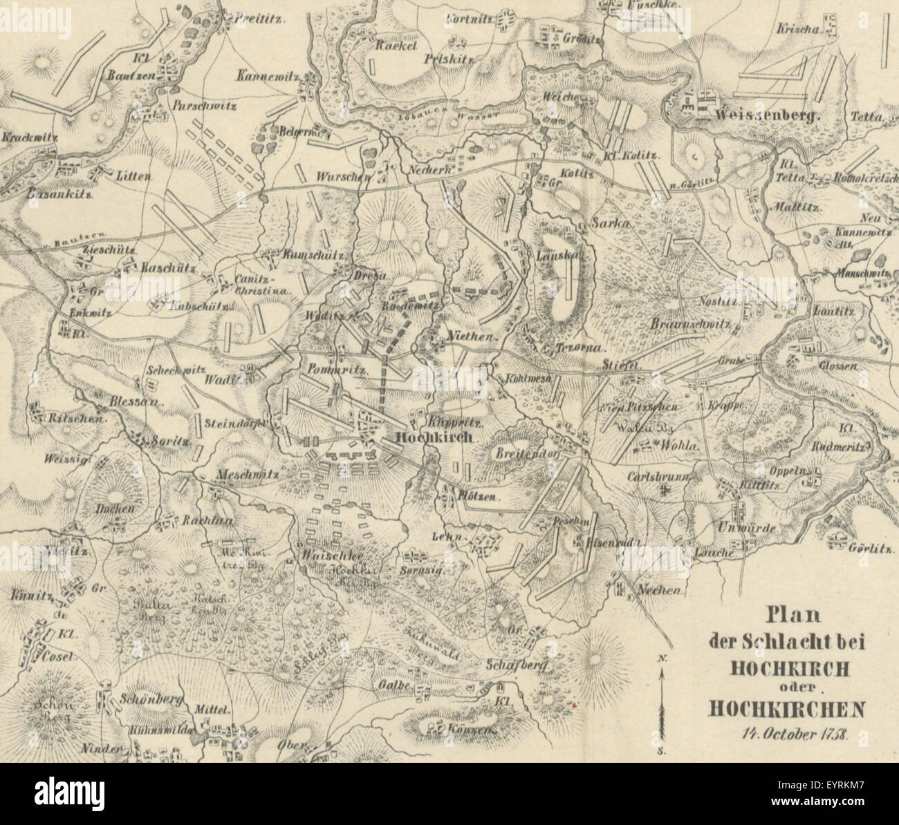 The image depicts a page from 'Allgemeine Kriegsgeschichte aller Völker und Zeiten,' a ...