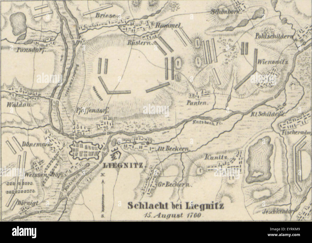 An image from page 947 of 'Allgemeine Kriegsgeschichte aller Völker und Zeiten,' likely ...