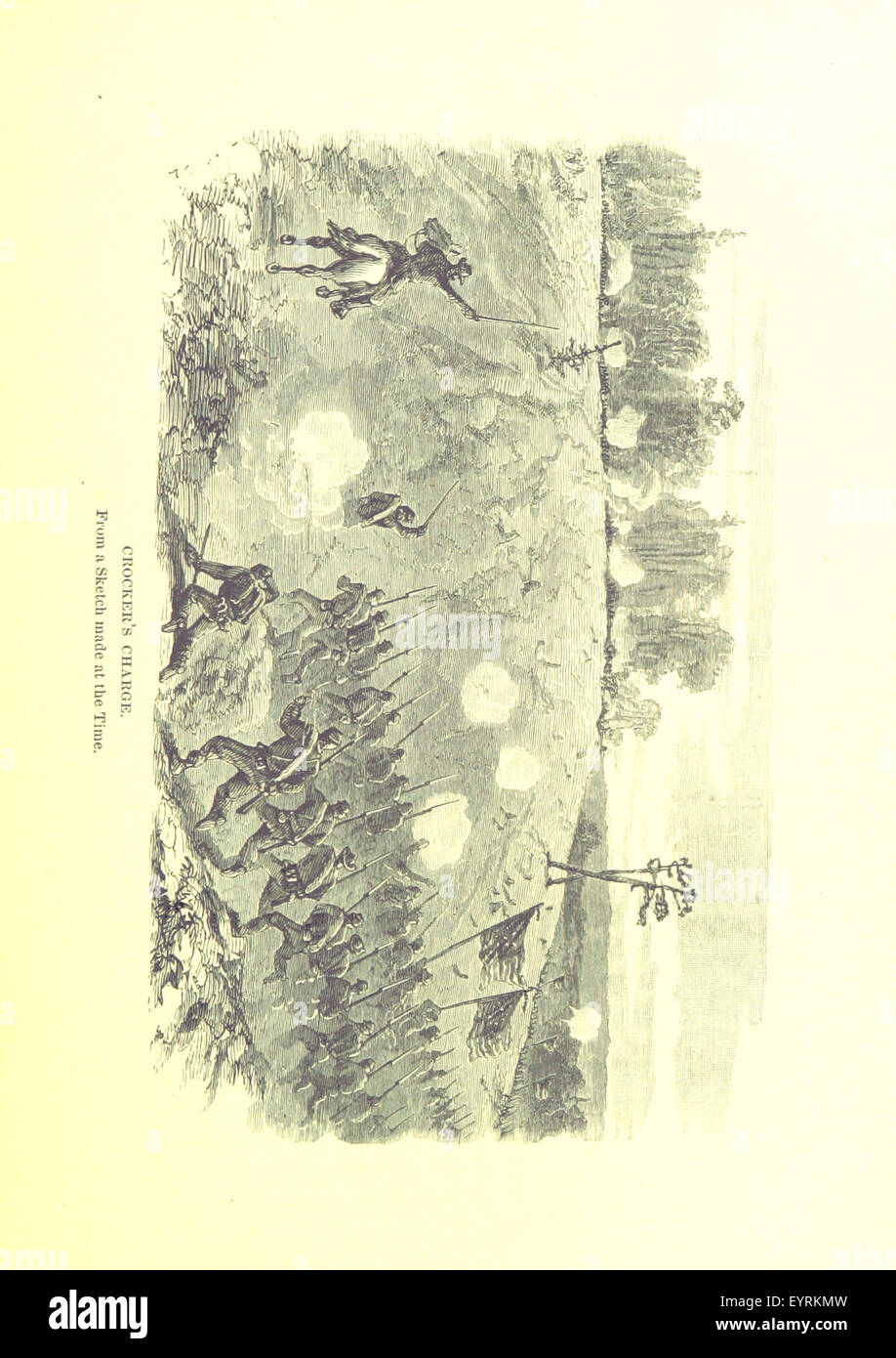 An illustration from 'Marching to Victory,' showing Union soldiers in ...