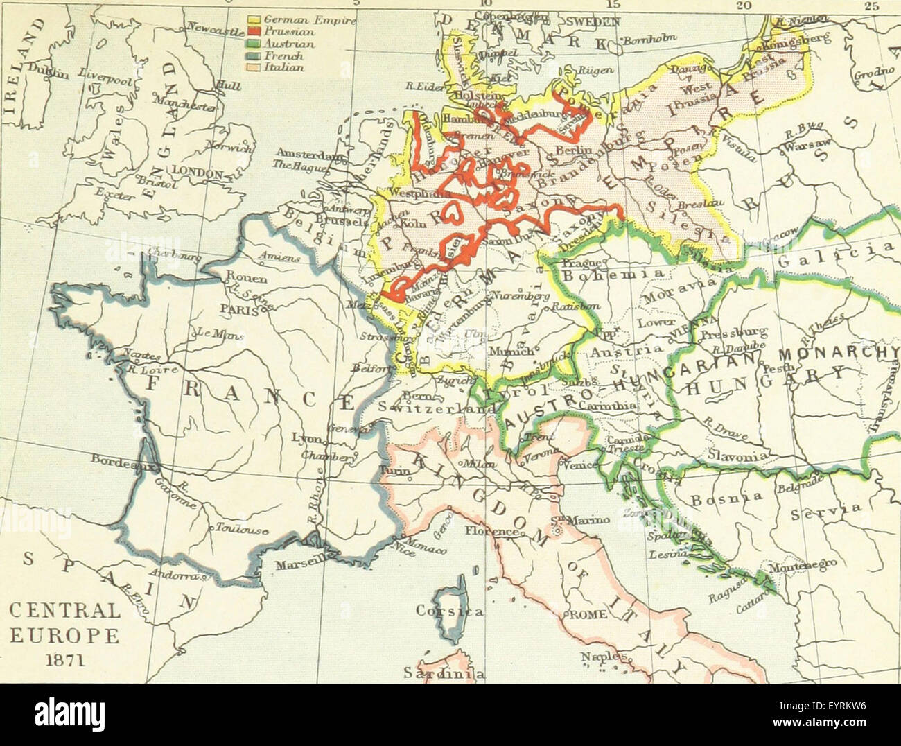 Photograph from 'The Historical Geography of', featuring a map ...