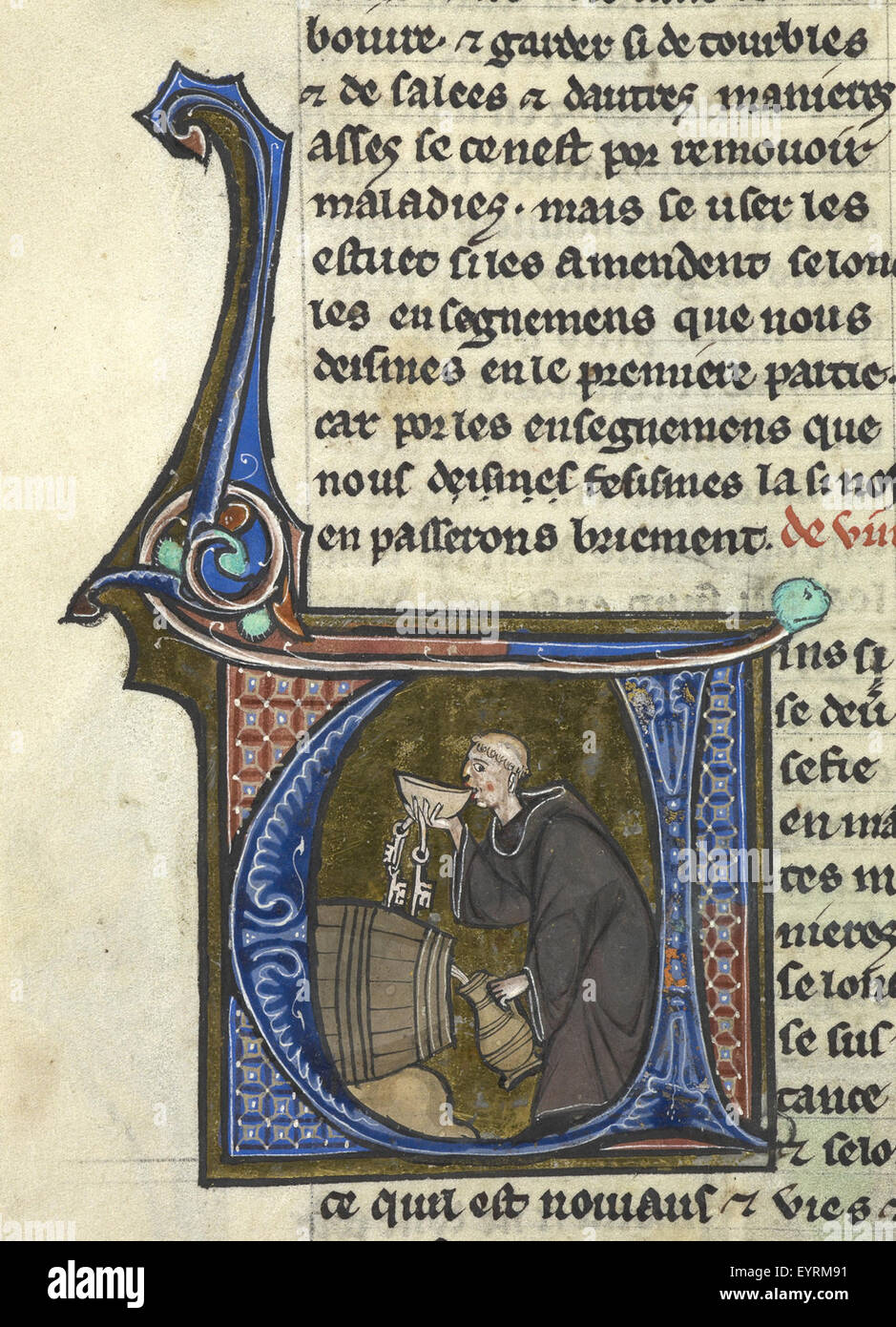 Medieval drinking scene hi-res stock photography and images - Alamy