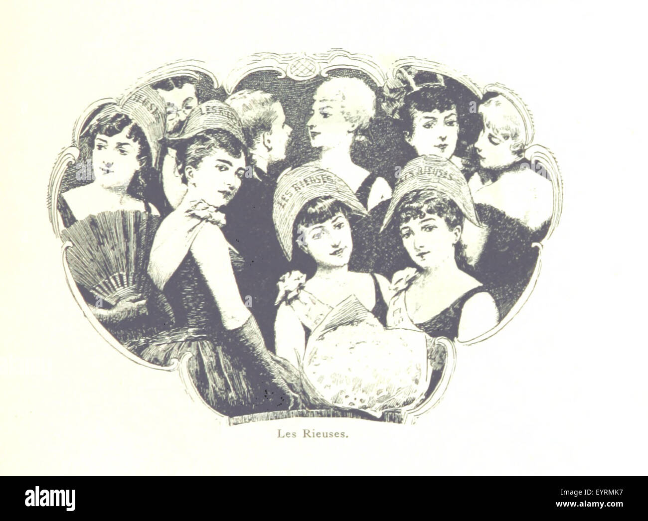 Image from 'Pariserliv i Firserne', depicting life in Paris in the ...