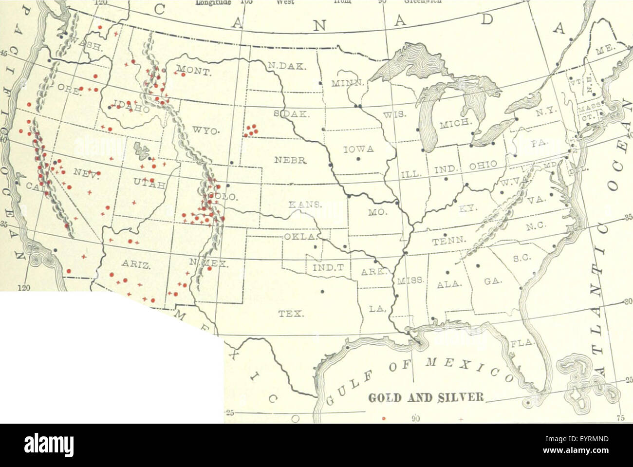 A map extracted from 'Primary Geography', illustrating key geographical ...