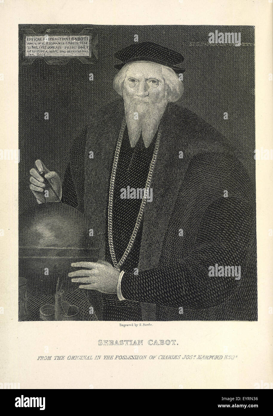 Sebastian cabot map hi-res stock photography and images - Alamy