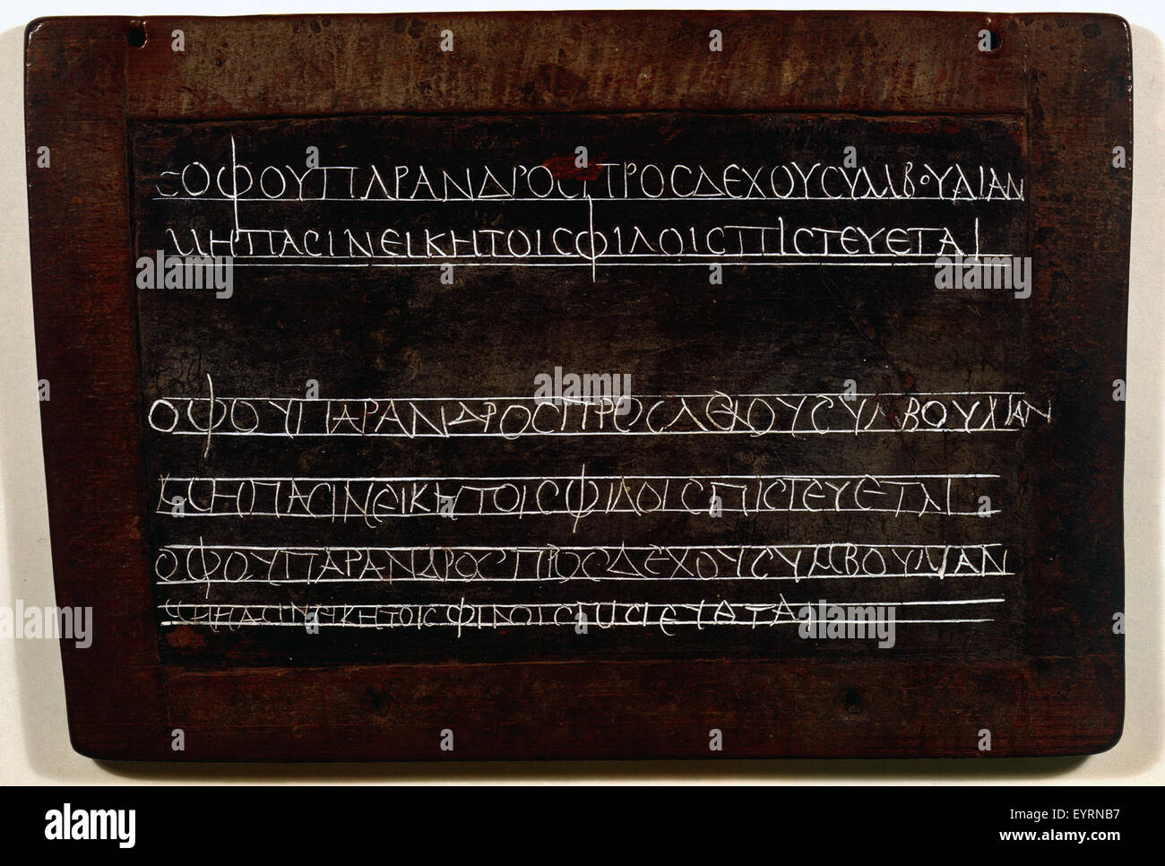 Wax writing tablet medieval hi-res stock photography and images - Alamy