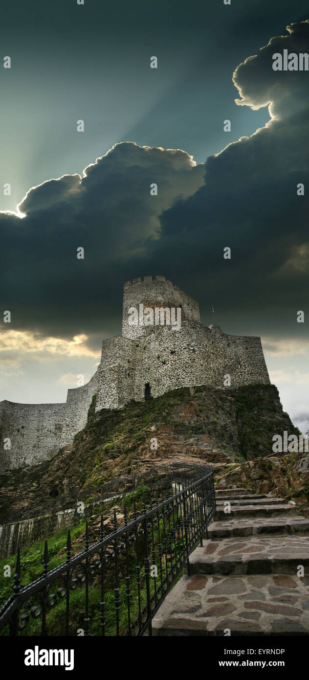 Europe, Turkey, Eastern Anatolia, Zil Kalesi, Zilkale, medieval castle ...