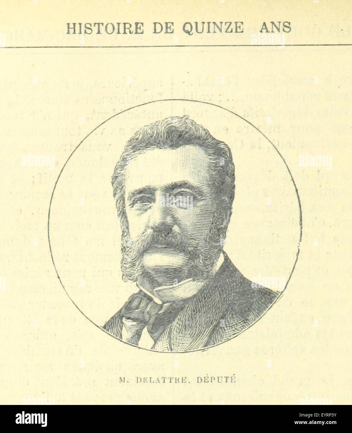 This image from page 118 of 'Histoire de quinze ans' features illustrations accompanying a ...