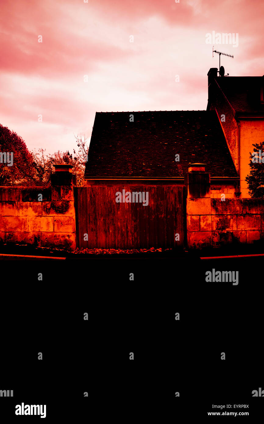 closed courtyard entrance Stock Photo - Alamy