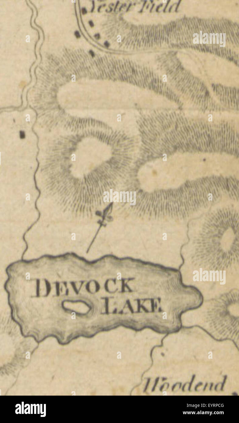 This map, featured on page 119 of 'A Topographical Description,' likely ...