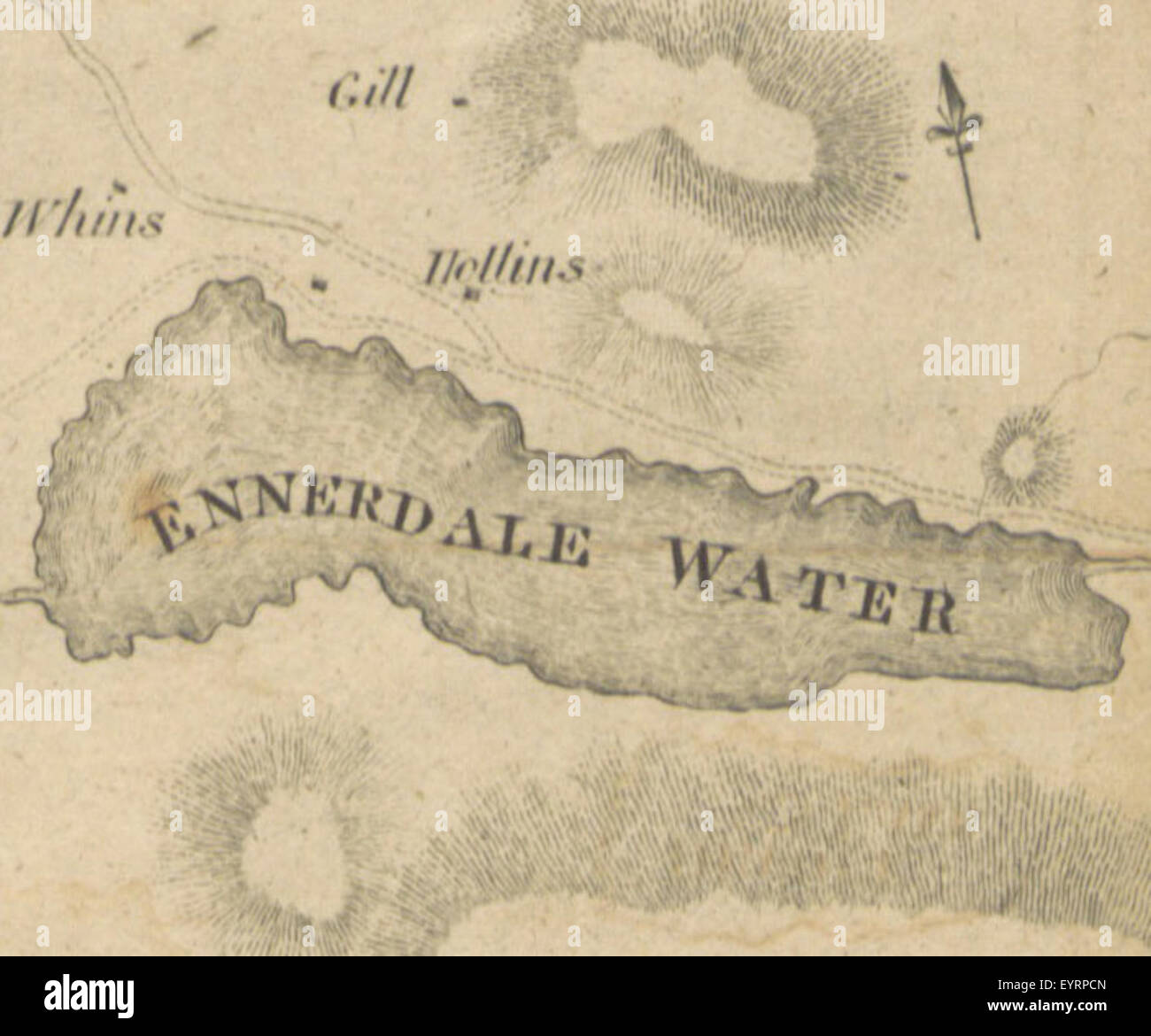 Map from '[A Topographical Description of]', illustrating the ...