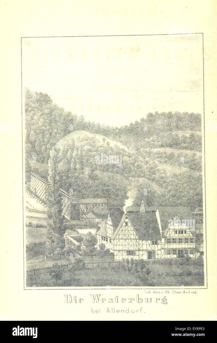 Image taken from page 12 of 'Geschichte der Stadt Altendorf Stock Photo ...