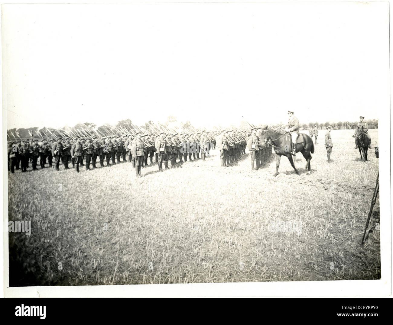 An image of British infantry soldiers resting during a break from ...