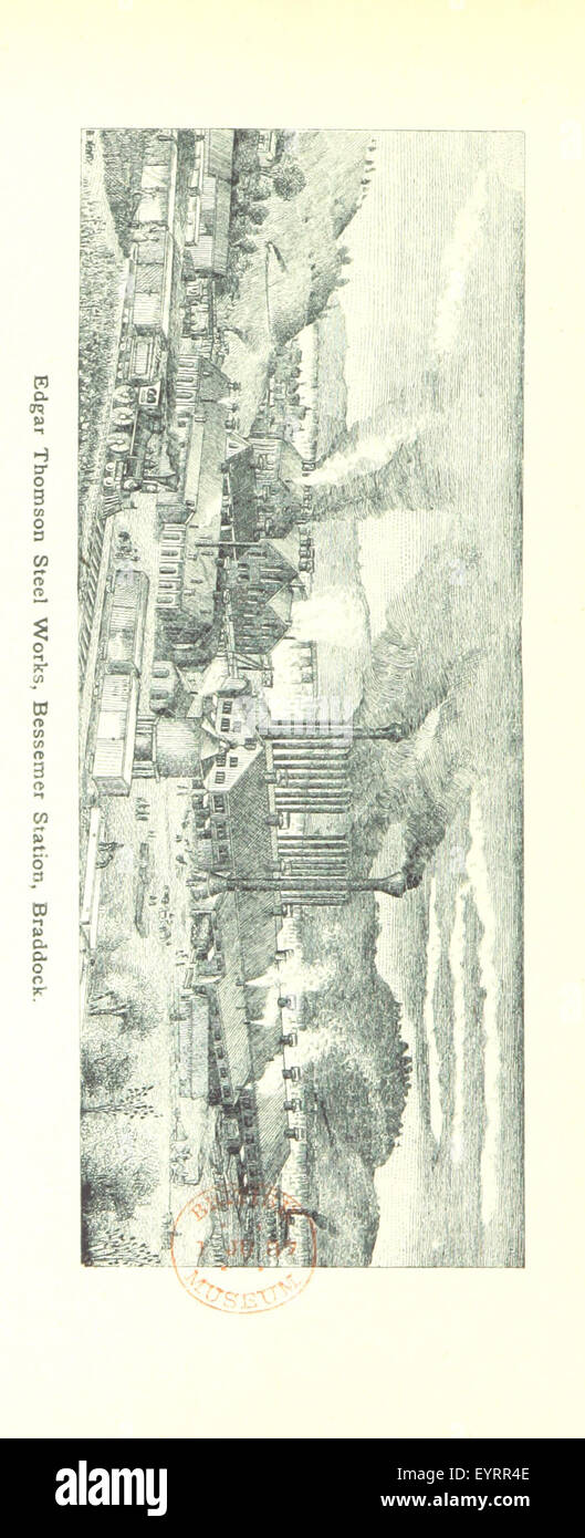 Illustration from 'Pittsburgh's Progress', depicting the industrial ...