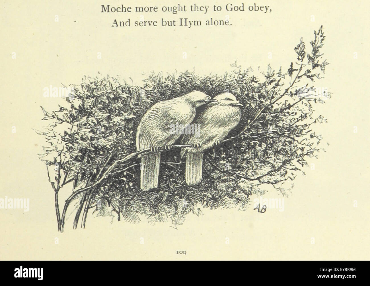 A photograph from page 131 of 'Illustrated British Ballads, old and new ...