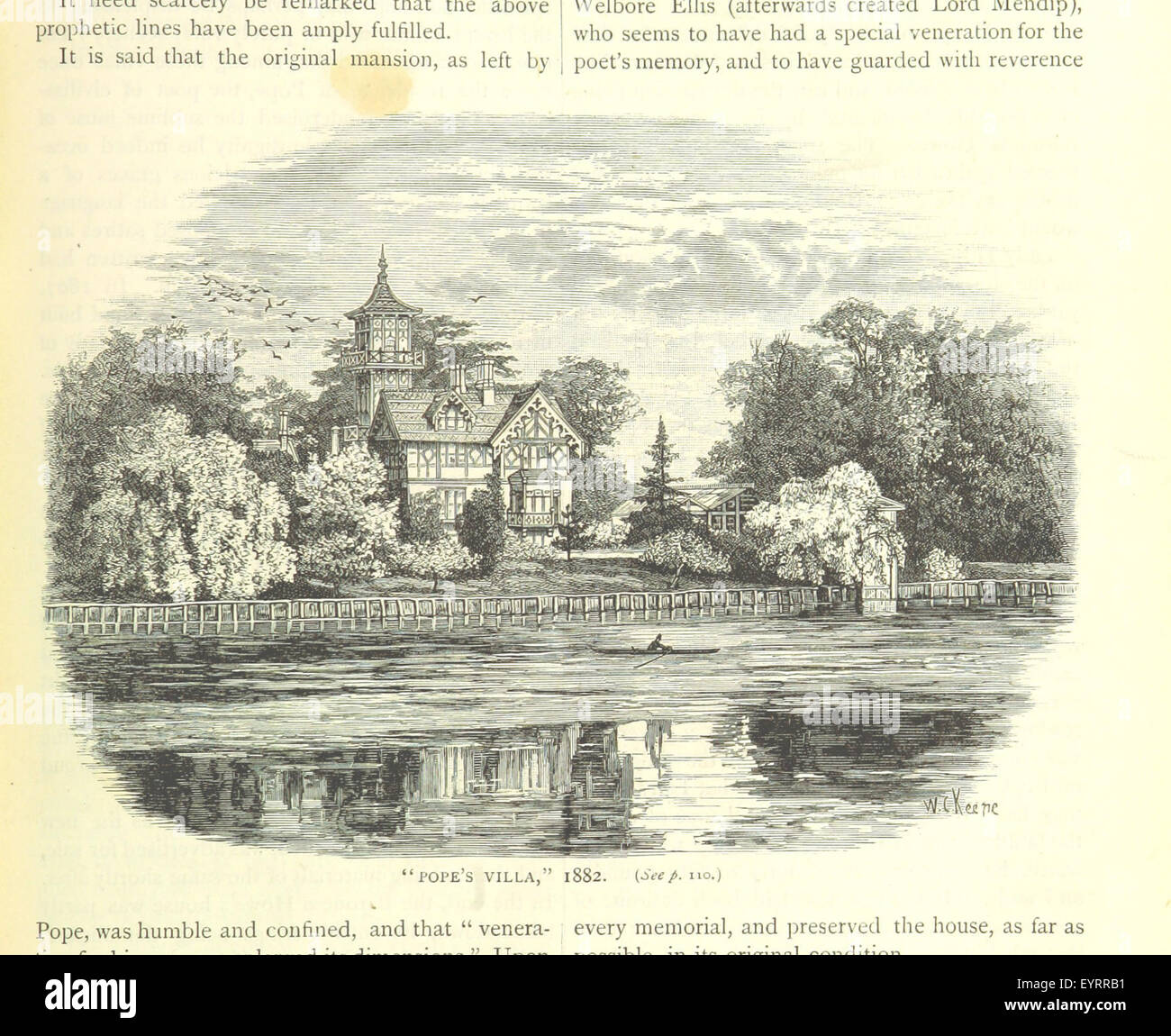 This image from 'Greater London Illustrated' presents a detailed view ...