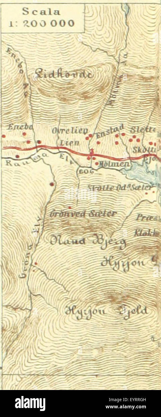 Map extracted from page 1348 of 'La Terra, trattato popolare', showing ...