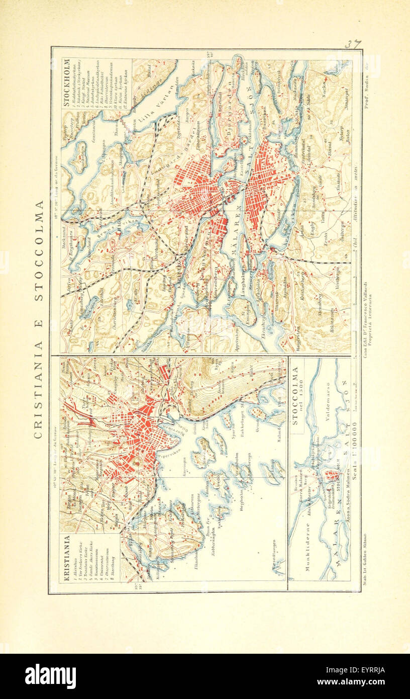 An image from page 1355 of 'La Terra,' illustrating a section of a ...