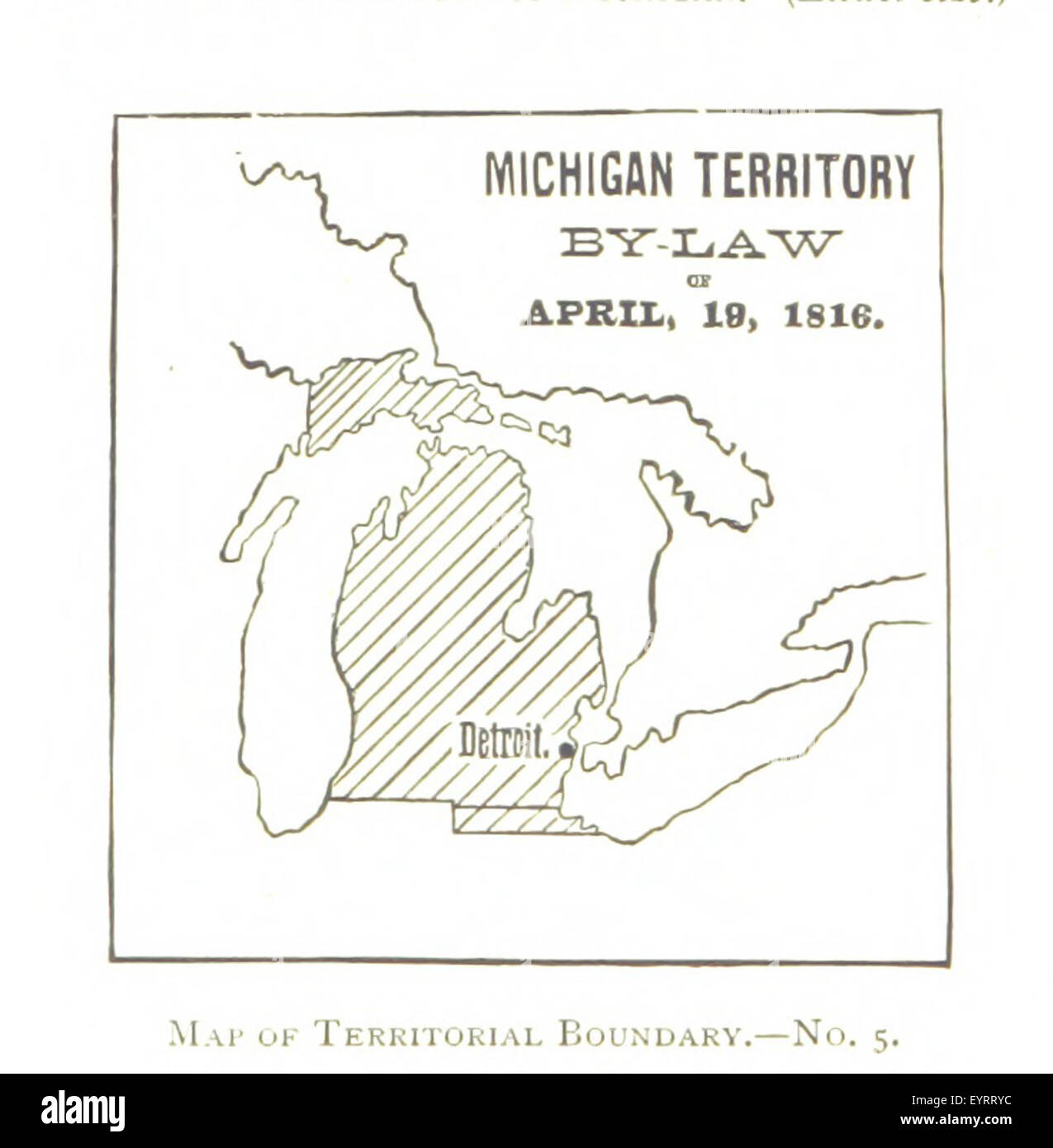 A photograph from page 140 of 'The History of Detroit and Michigan ...