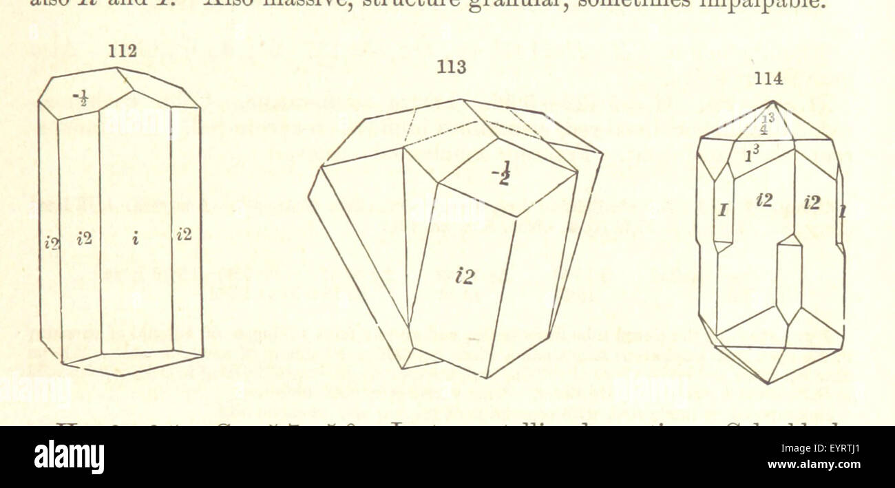 An image from page 151 of 'A System of Mineralogy,' detailing the ...