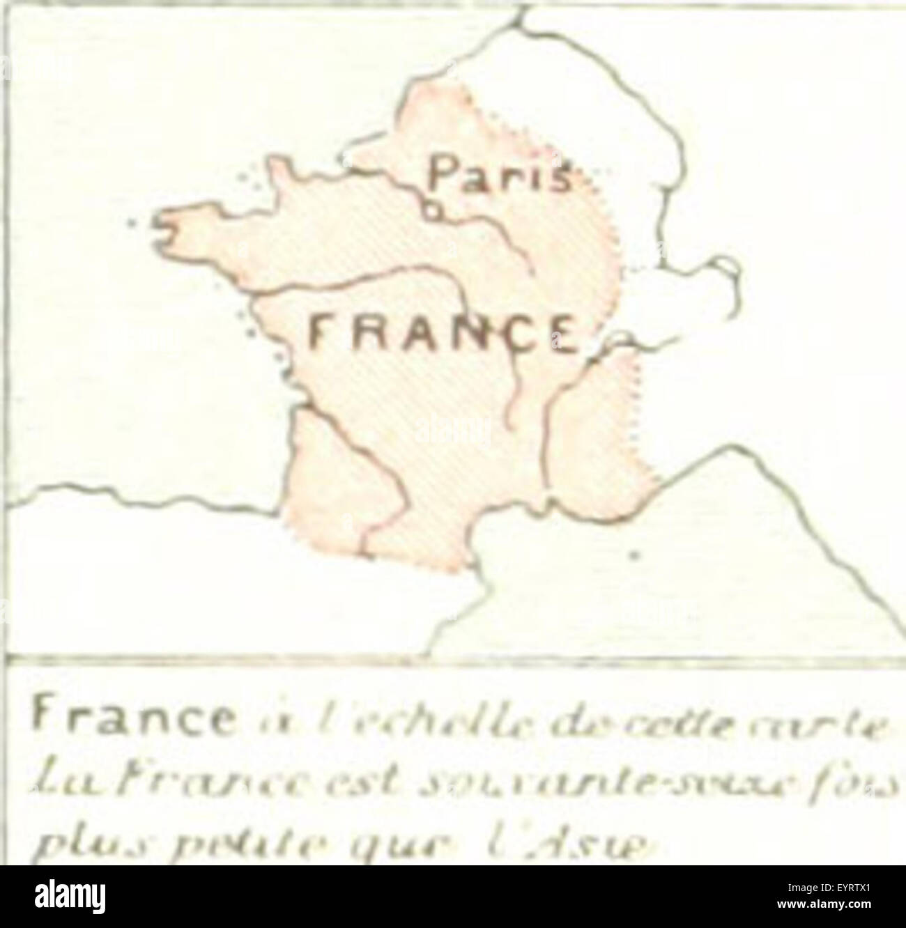 An image from page 155 of 'Geographie Génerale Avec', showing a map ...