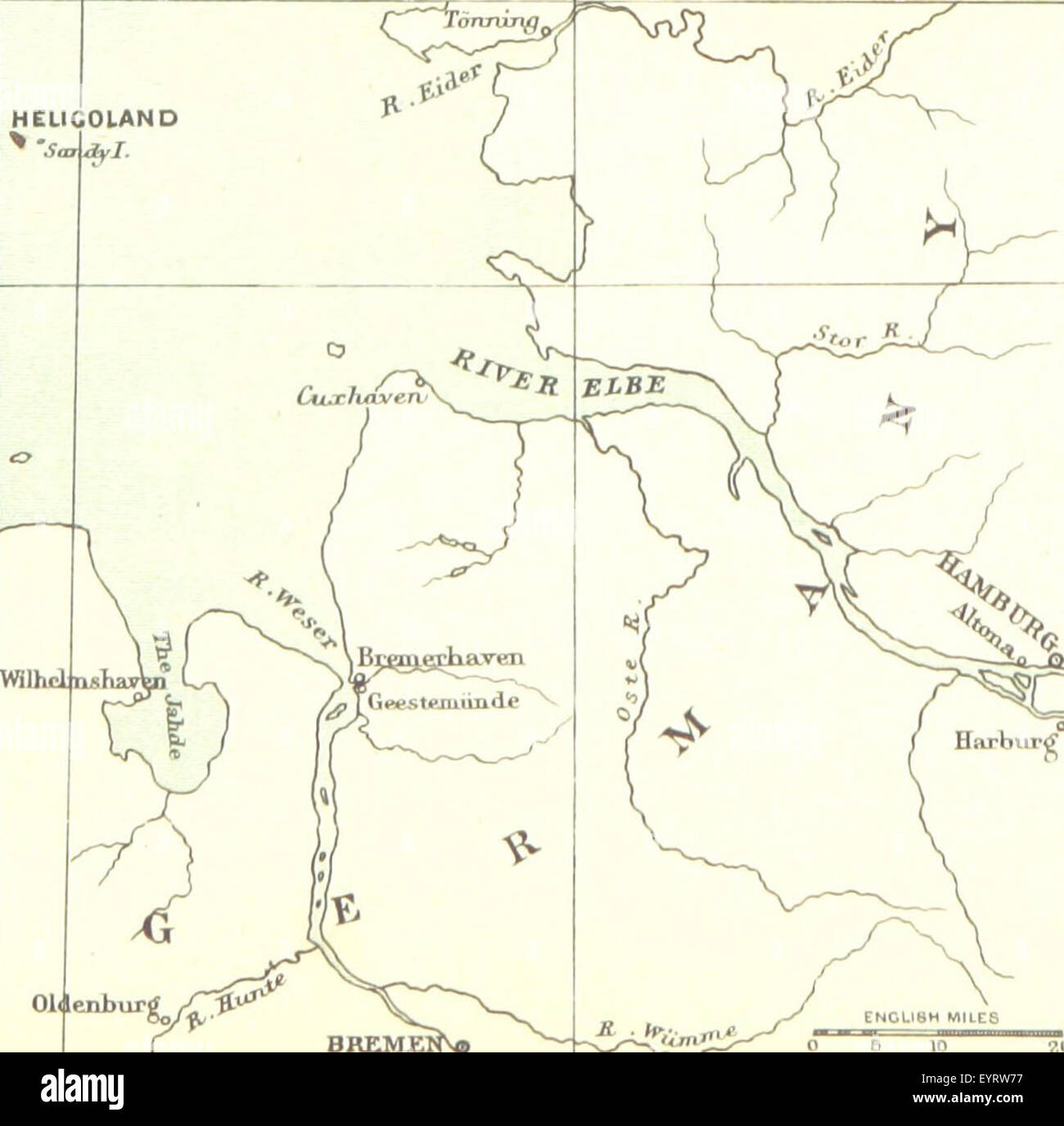 This image shows a map extracted from page 16 of 'A Historical ...
