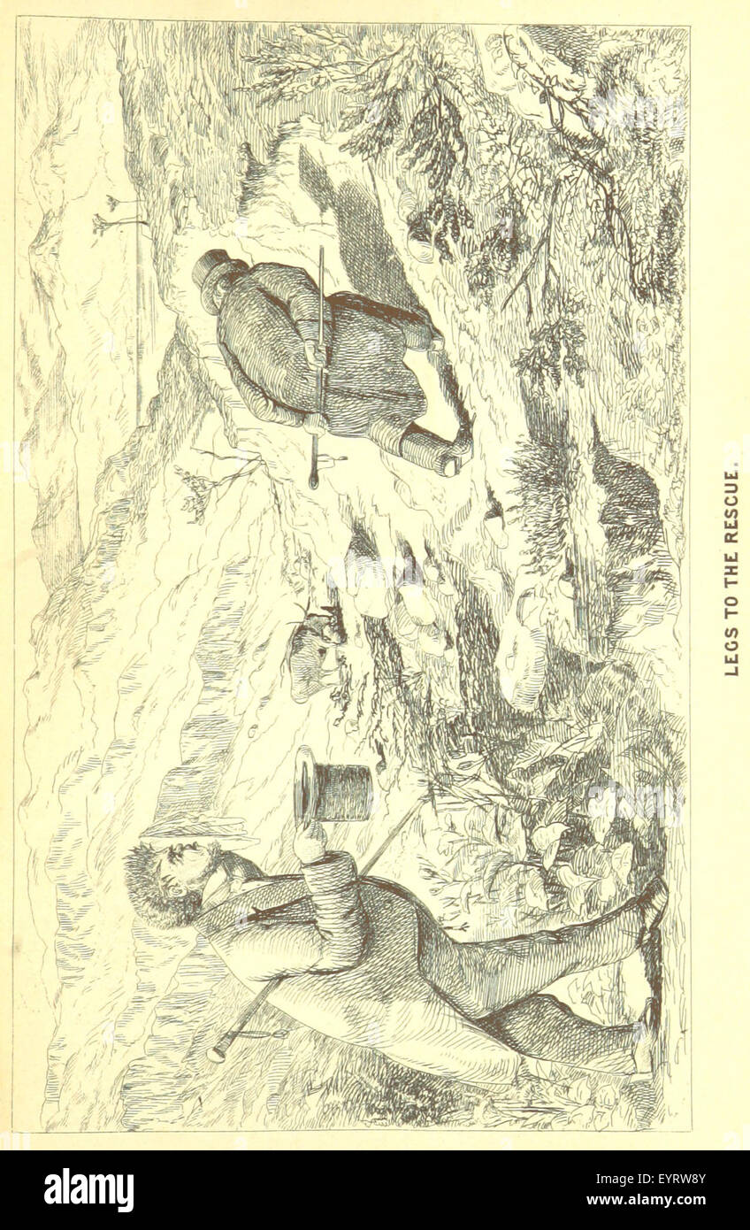 An illustration from 'Clerical Intrigue and Counter Plot,' a humorous ...