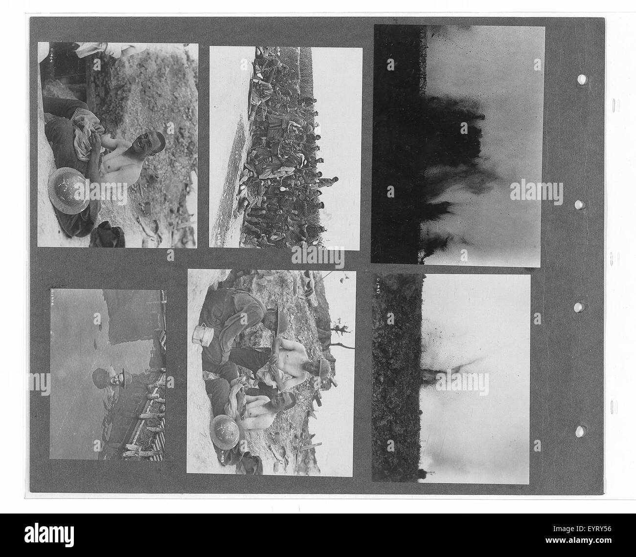 An official photograph from the Canadian War Memorials Fund, depicting ...