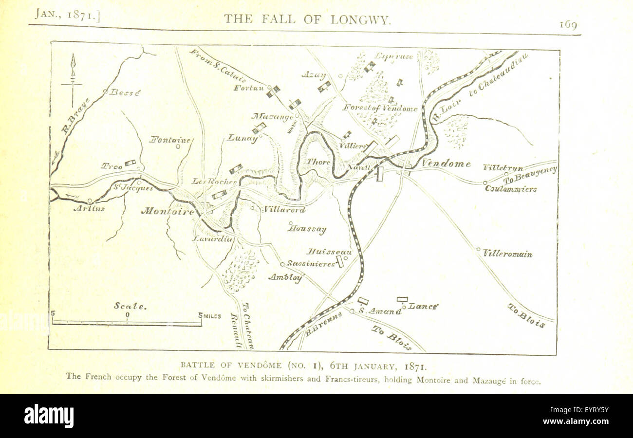 Map of france 1871 hi-res stock photography and images - Alamy
