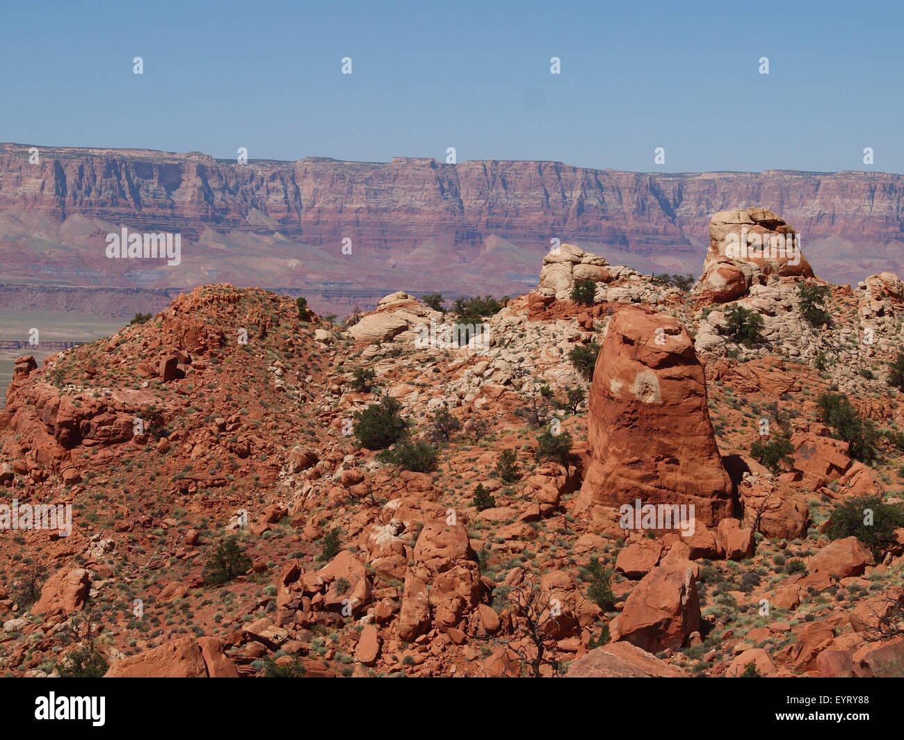 Northern Arizona rock landscape Stock Photo - Alamy