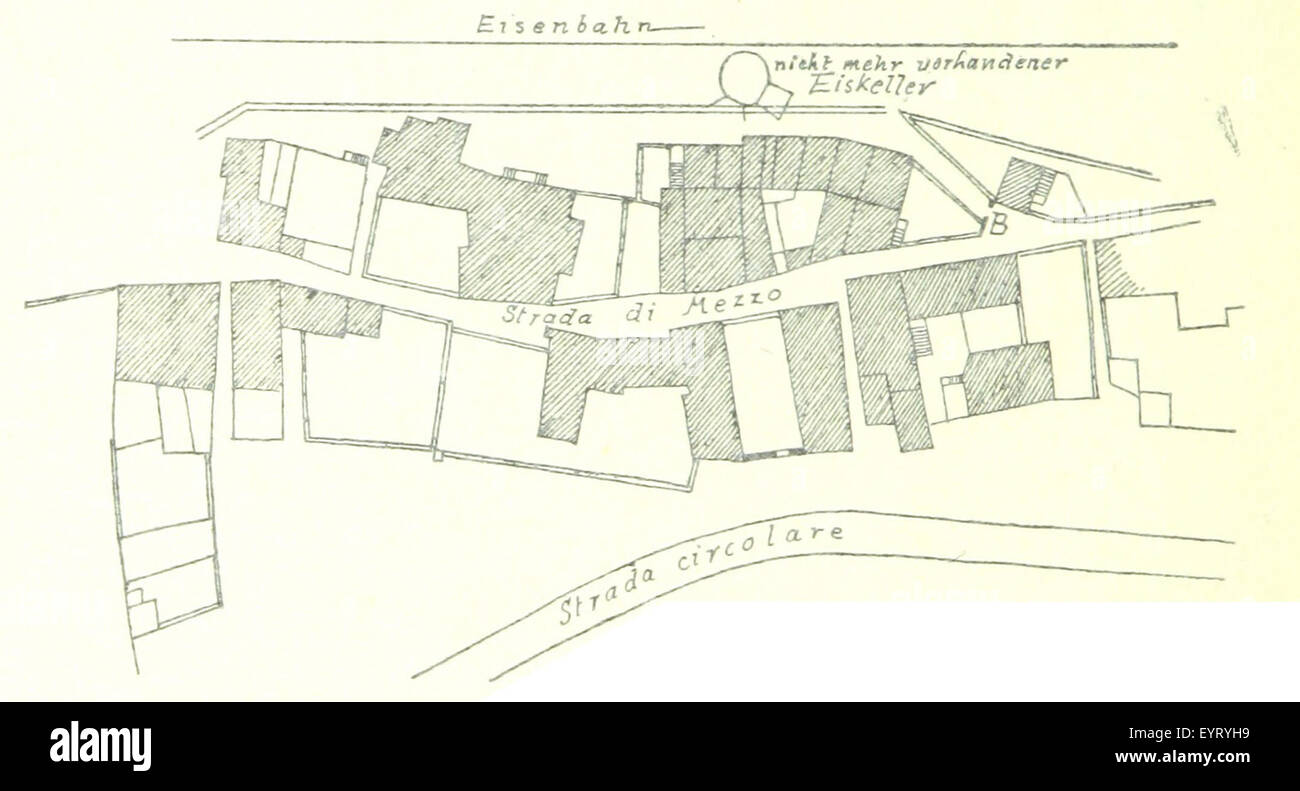 A map from 'Die mittelalterlichen Kunstdenkmäler des,' illustrating ...