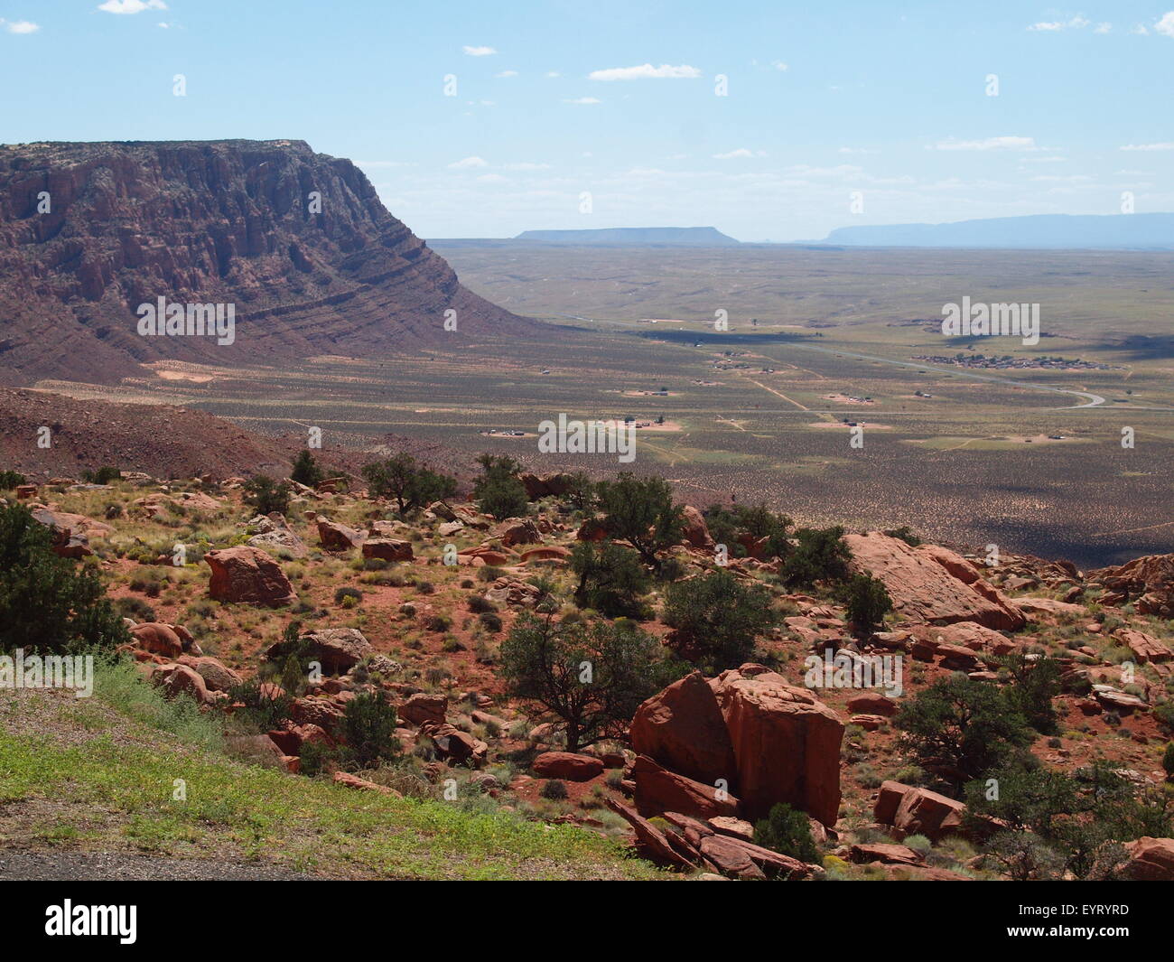 Northern Arizona rock landscape Stock Photo - Alamy