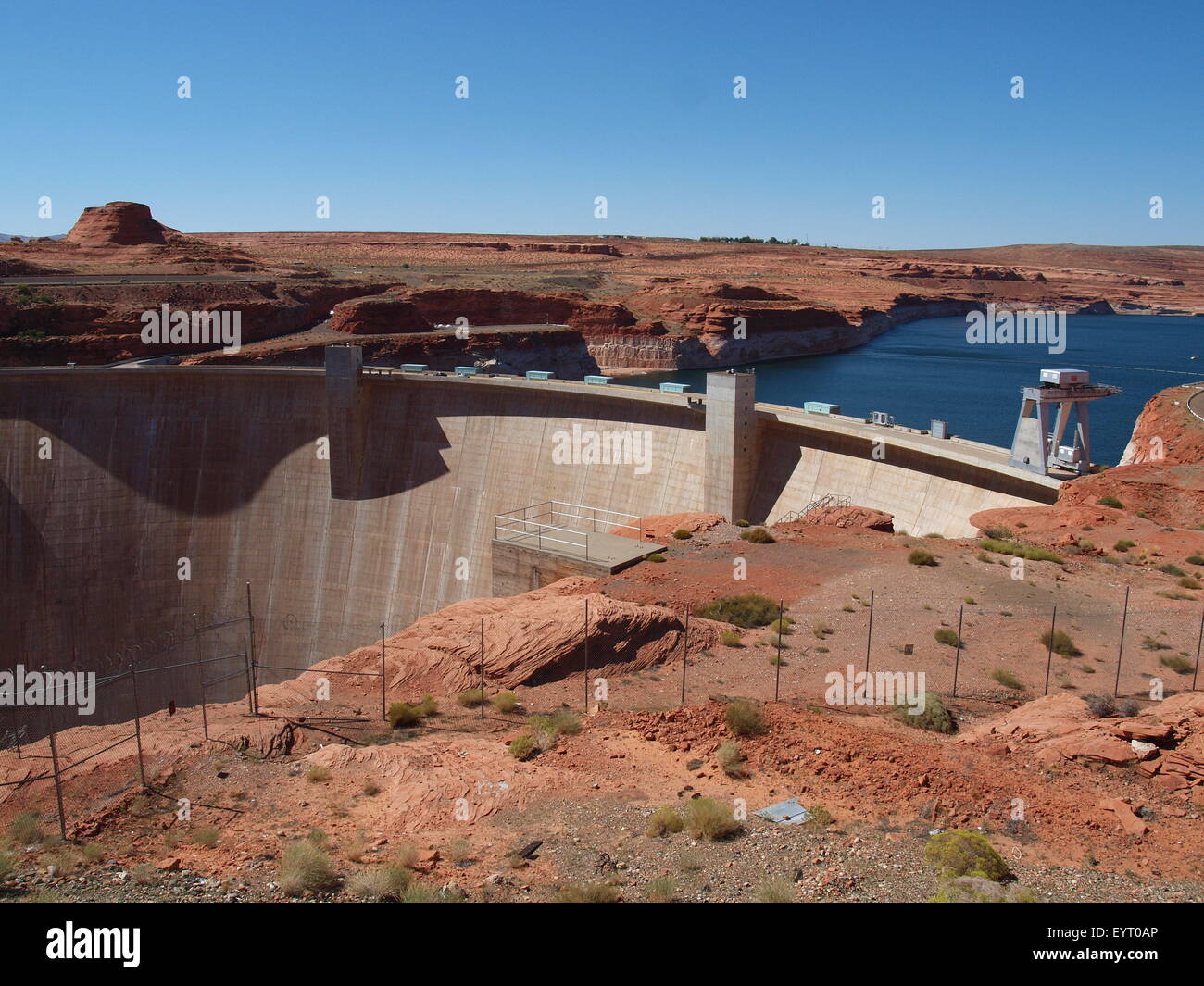 Glen Canyon Dam Stock Photo - Alamy