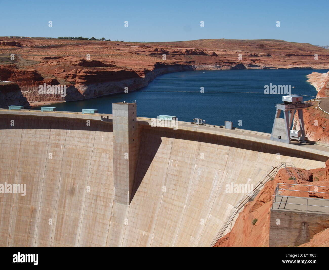Glen Canyon Dam Stock Photo - Alamy