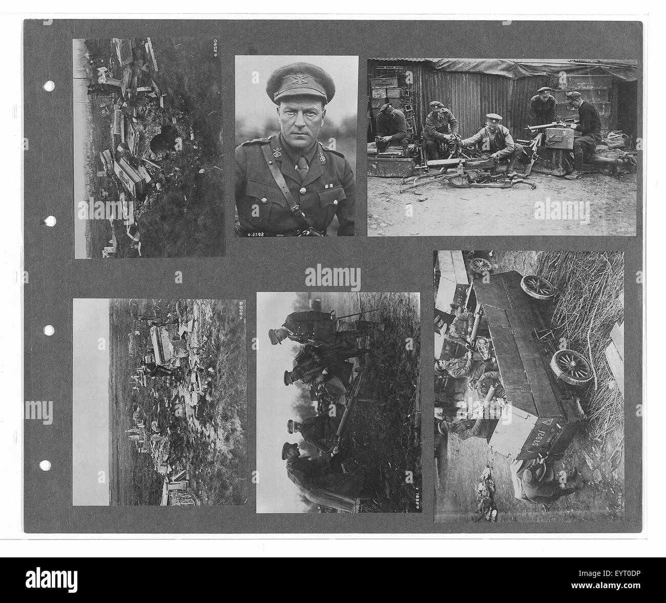 An image from the 'Canadian War Memorials Fund,' showing official war ...