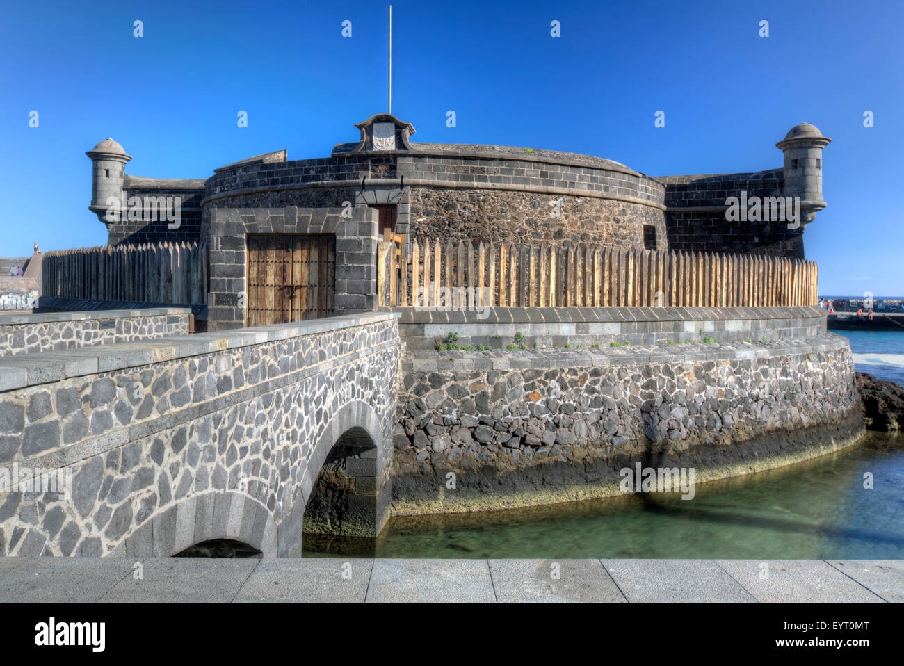Castillo de San Juan Bautista, called Castillo Negro, Santa Cruz ...