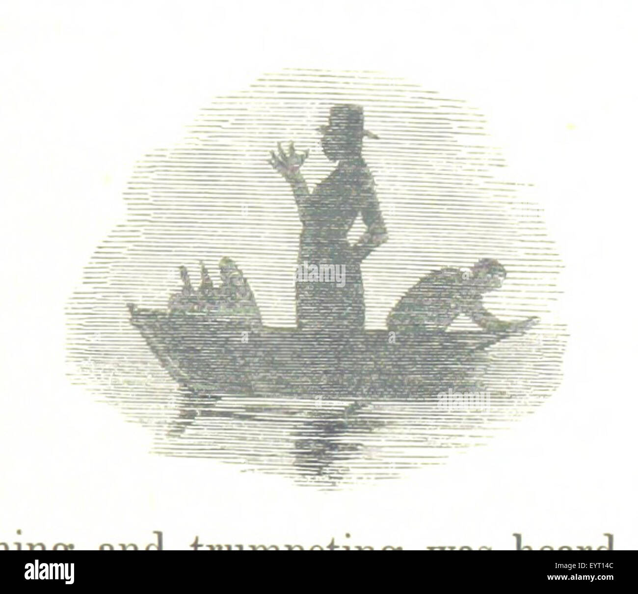 An image from 'The Irish Sketch-Book,' a travelogue depicting the Irish ...