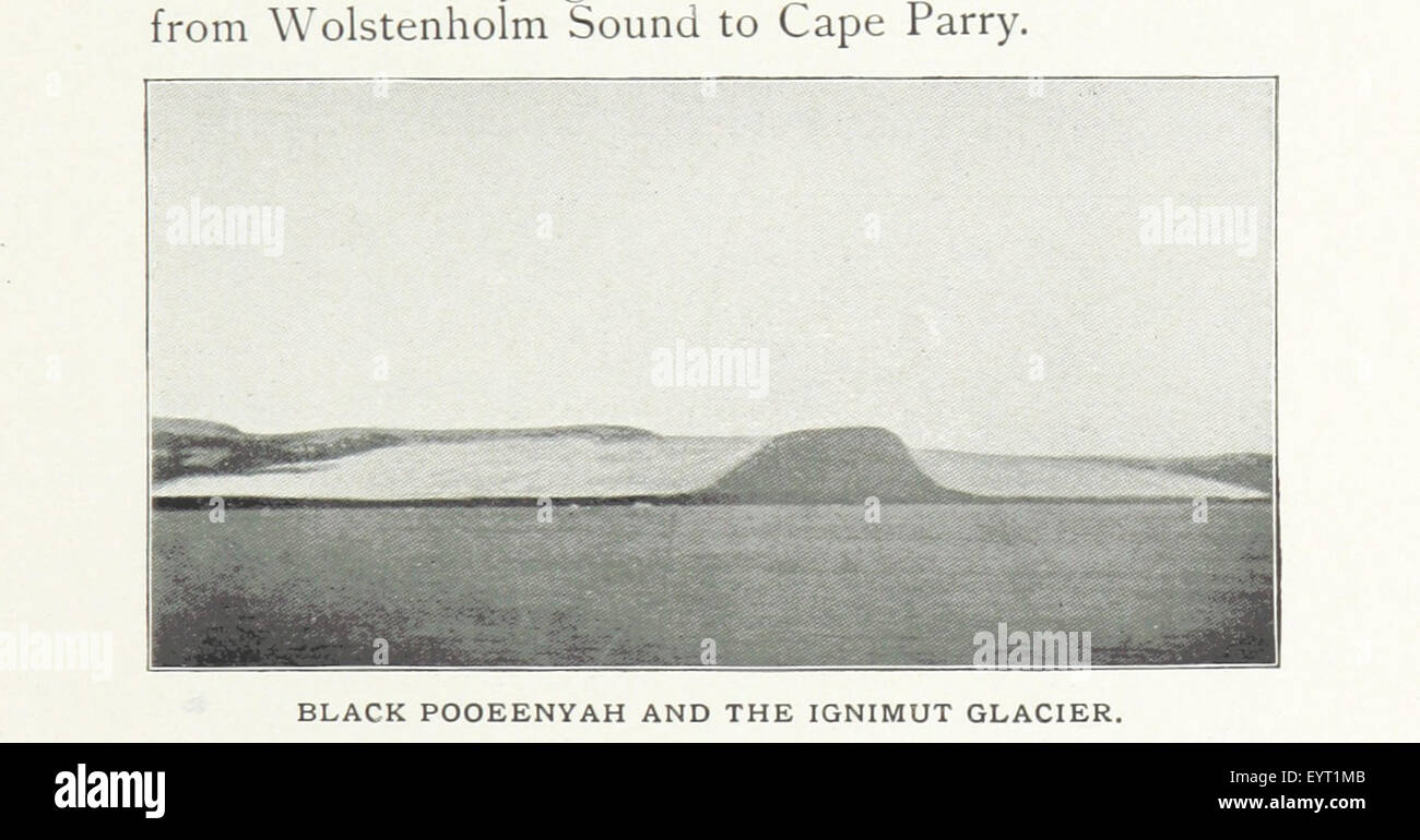 The image features a page from 'Northward over the 'Great Ice ...