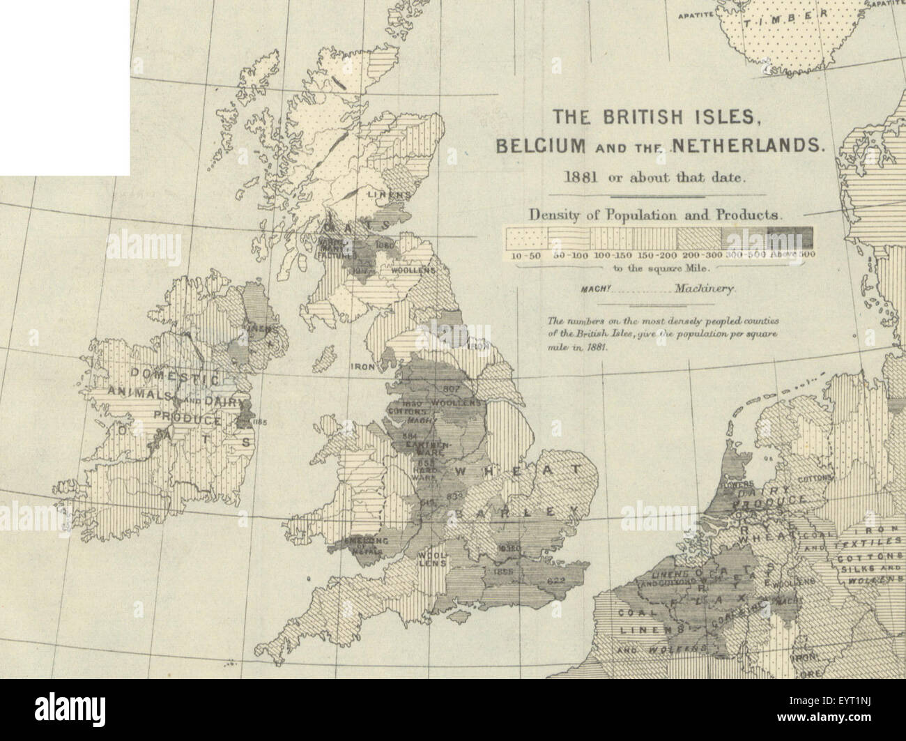 This map from 'Handbook of Commercial Geography' provides a ...
