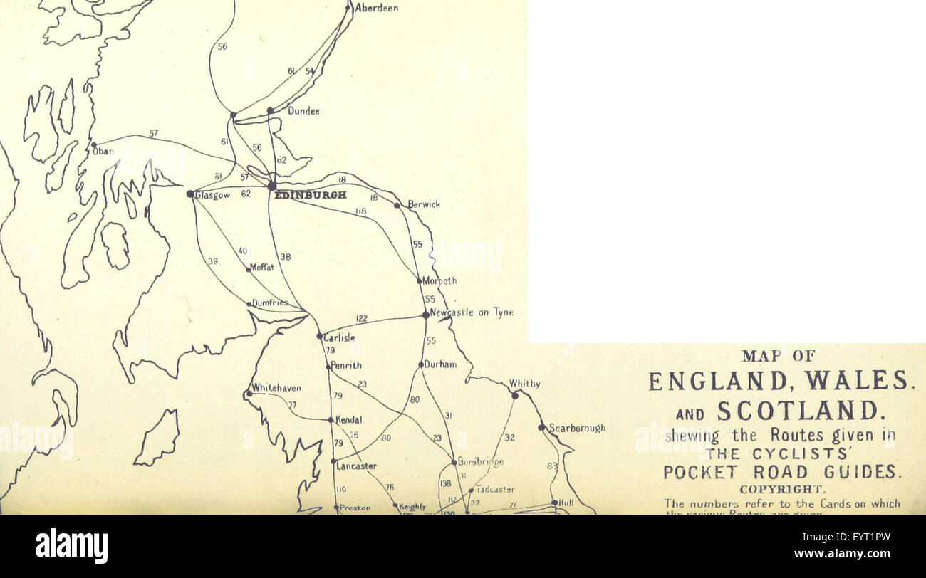 Image taken from page 24 of 'Key Index to the Cyclists' Pocket Road Guides'. The image shows an ...