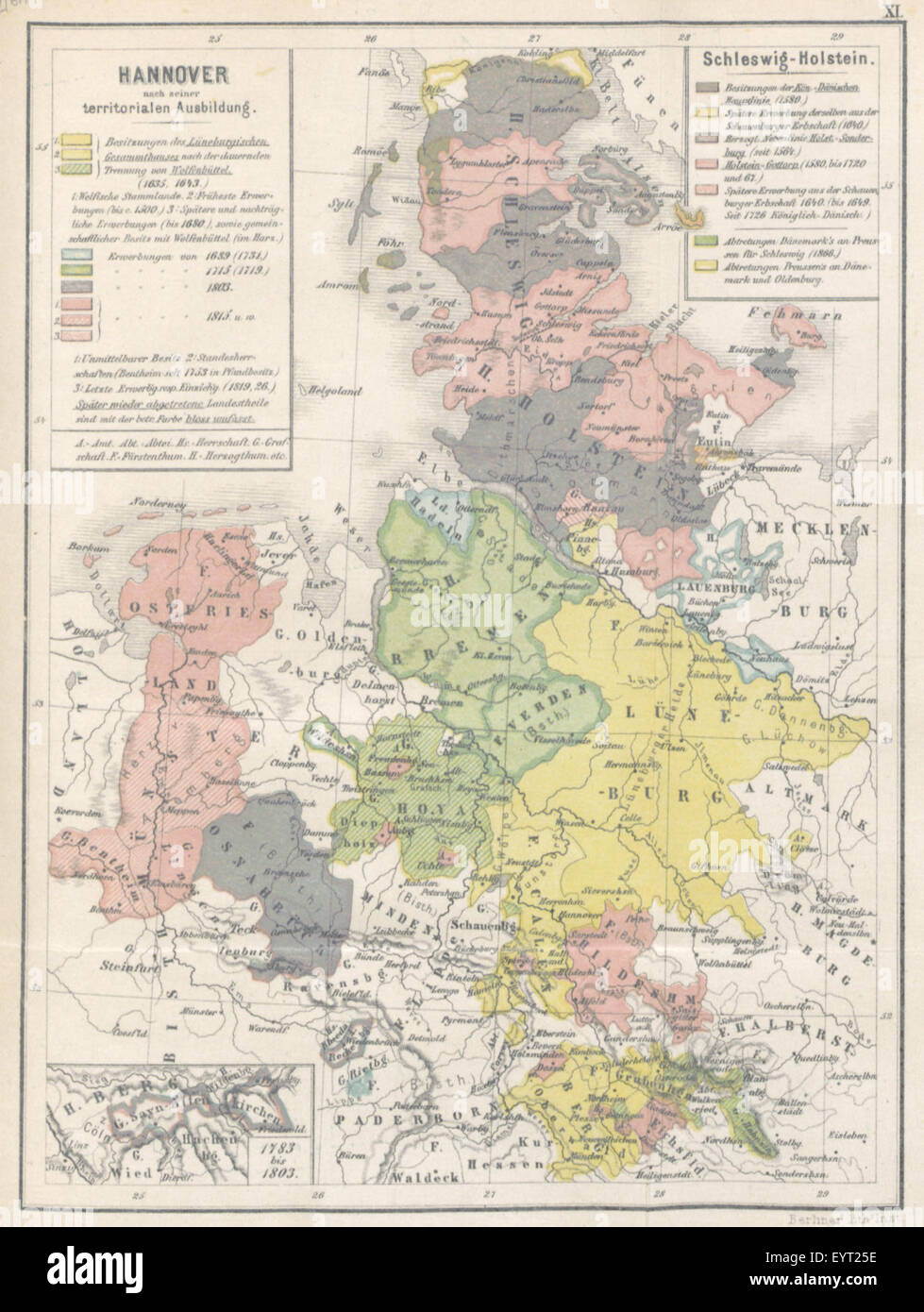 This image from 'Die Territorialgeschichte' provides an overview of Brandenburg-Prussian ...