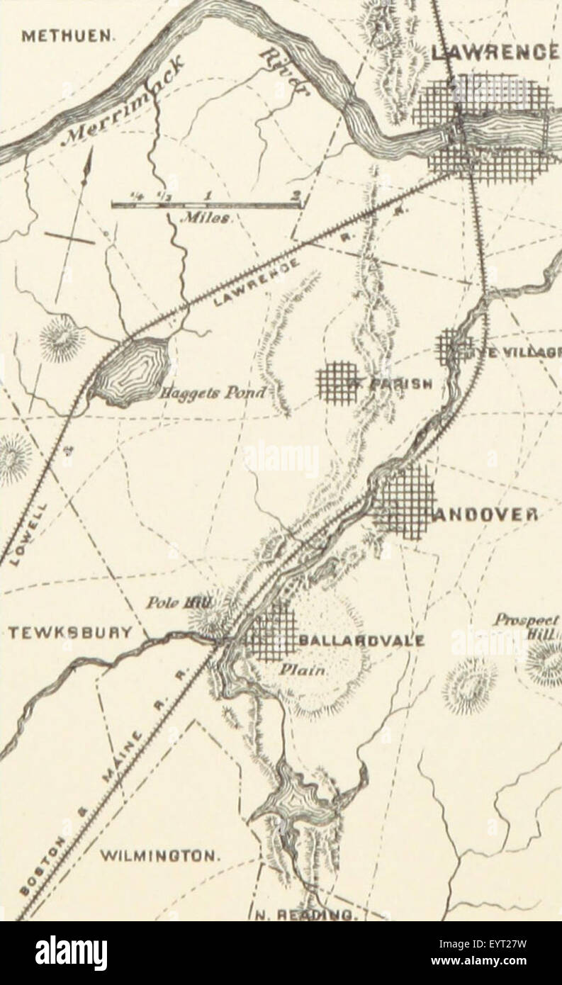 Andover Map High Resolution Stock Photography and Images - Alamy