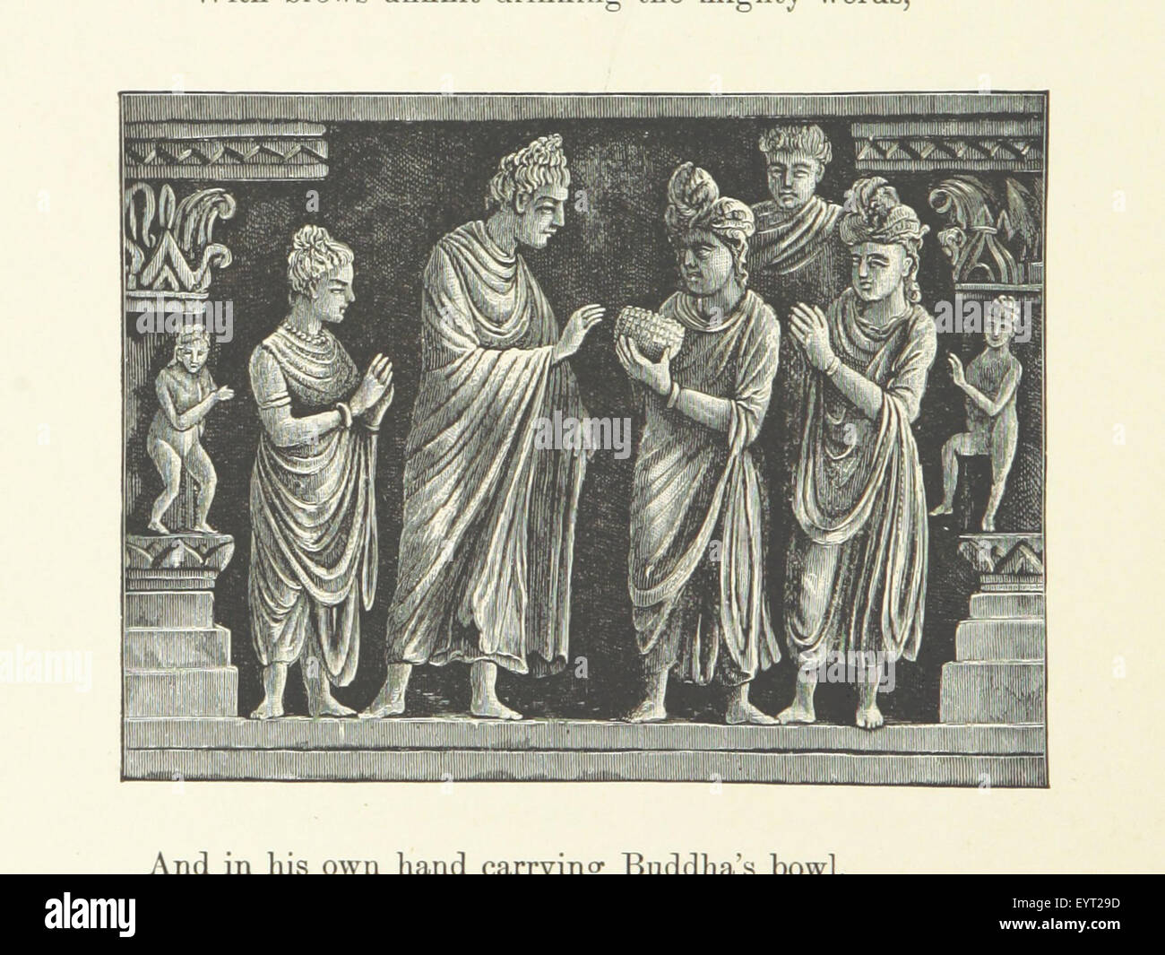 Photograph from 'The Light of Asia,' illustrating the life and ...