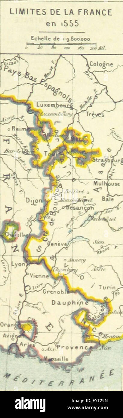 Image from page 251 of 'Geographie Générale,' featuring a map ...