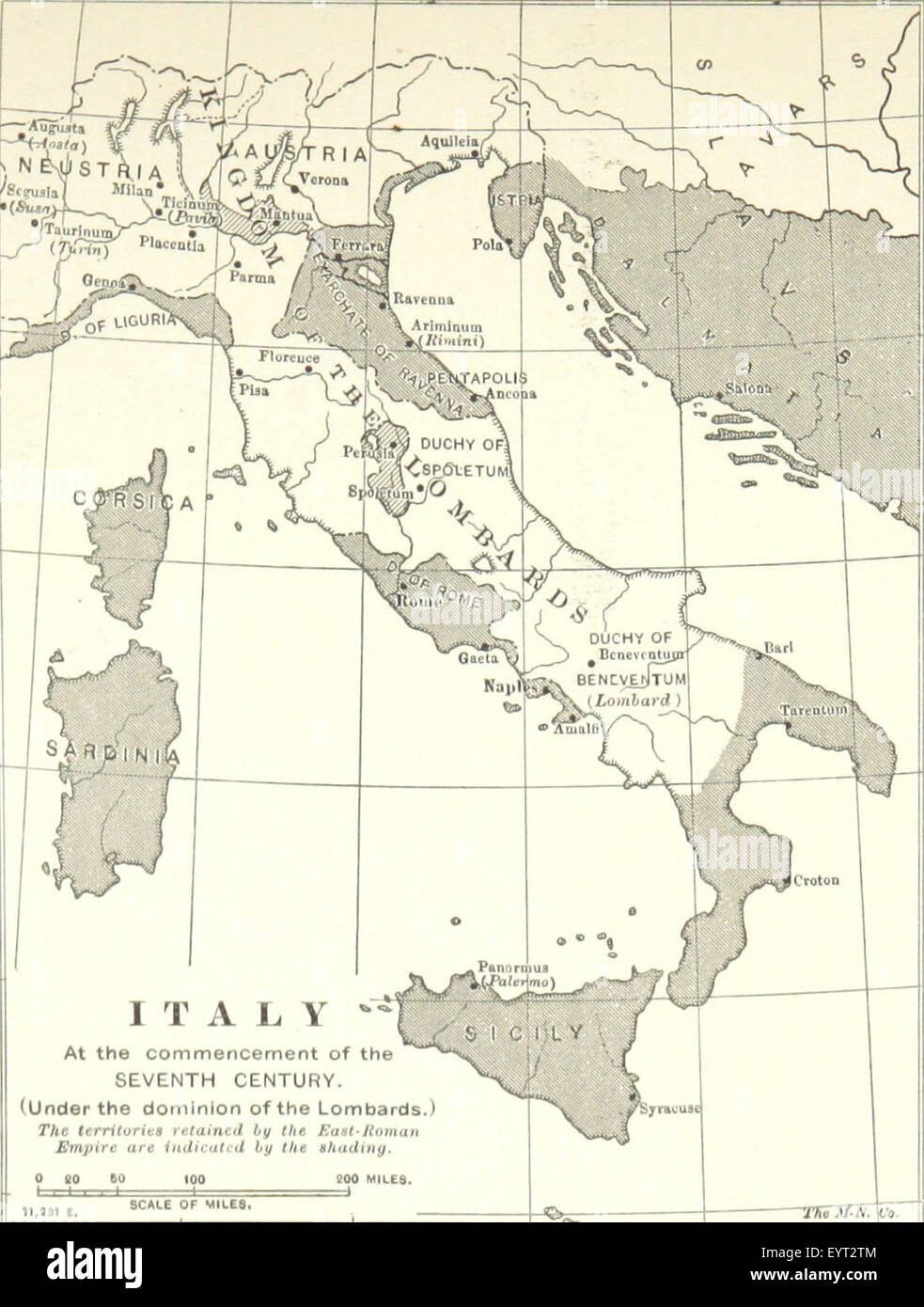 This image, from 'History for Ready Reference', shows a map as part of ...