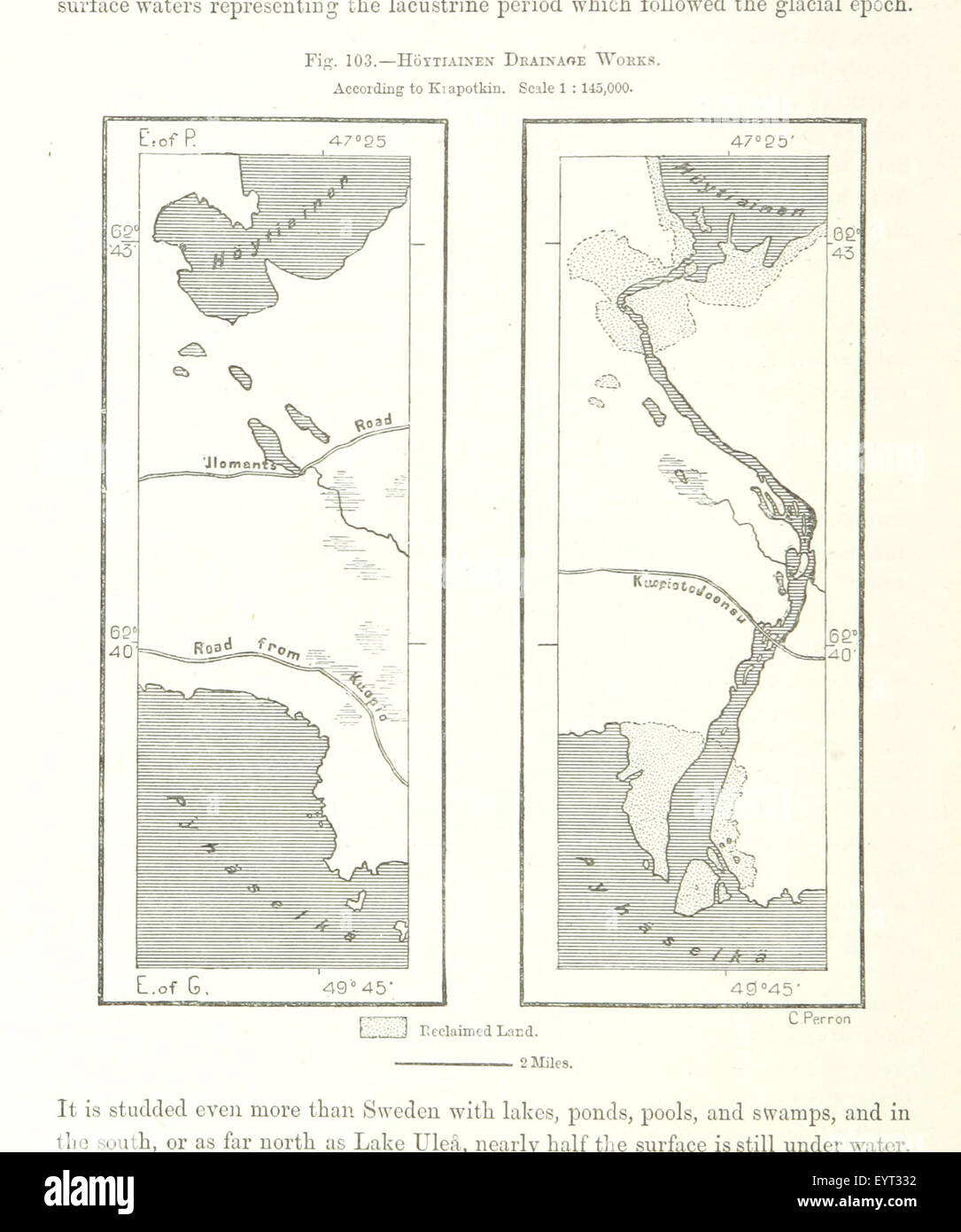 This image shows a page from 'The Earth and its Inhabitants,' focusing ...