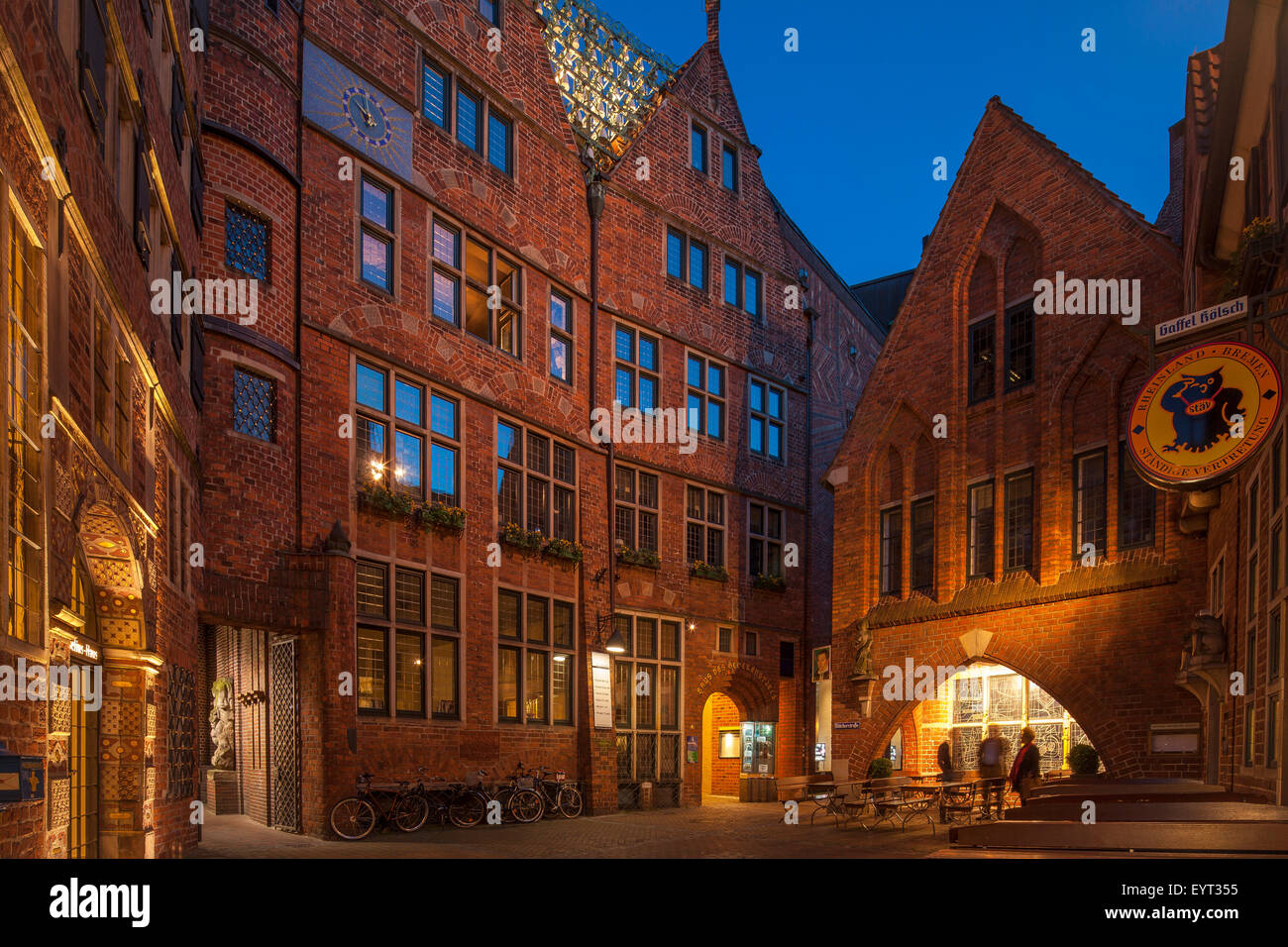 Bottcherstrasse street hi-res stock photography and images - Alamy