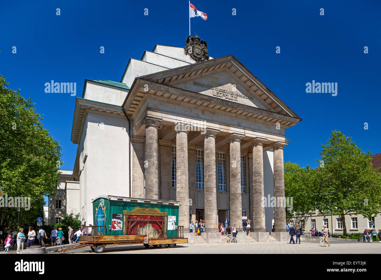 Germany, east Westphalia-Lippe, land theatre of Detmold Stock Photo - Alamy