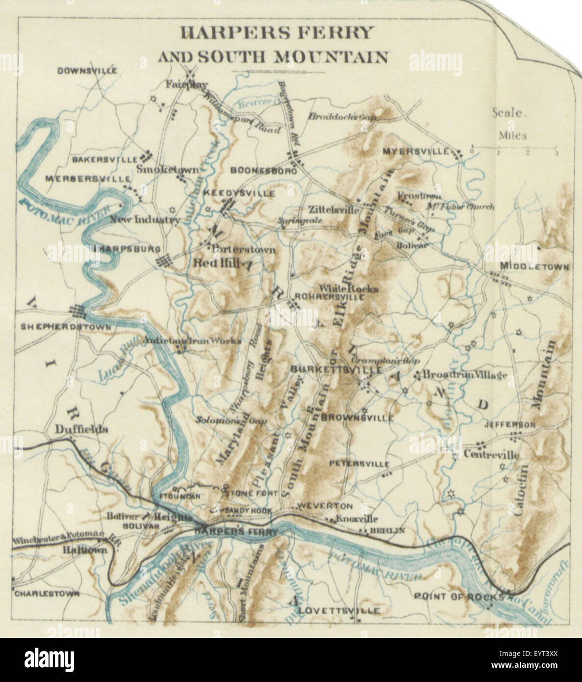 This image is a map from 'The Army of Northern,' likely detailing the ...