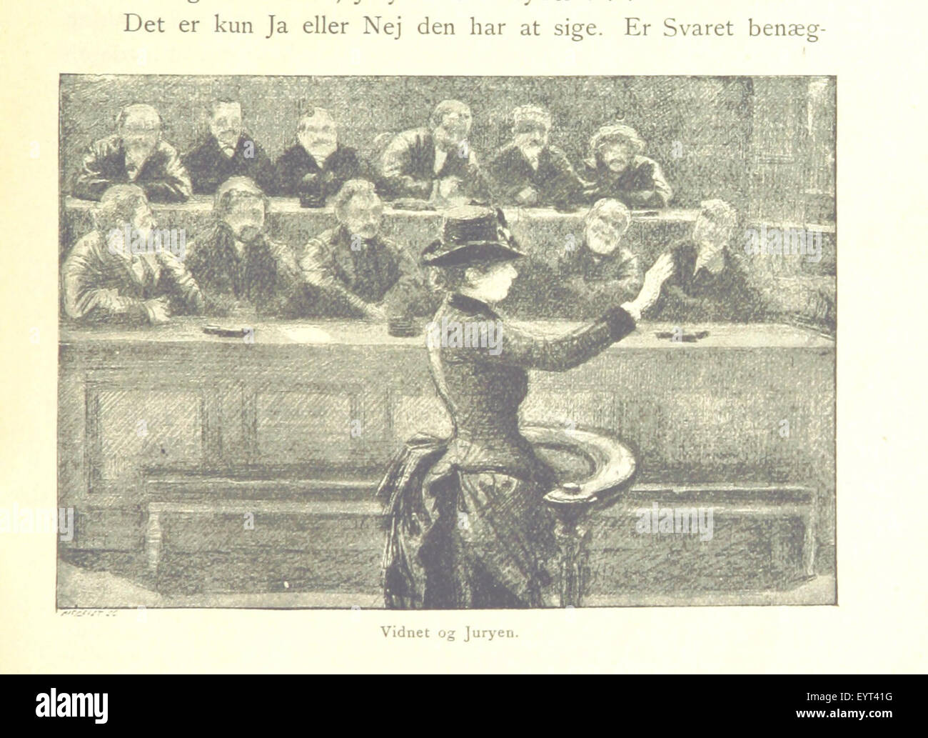 An image from 'Pariserliv i Firserne,' depicting life in Paris in the ...